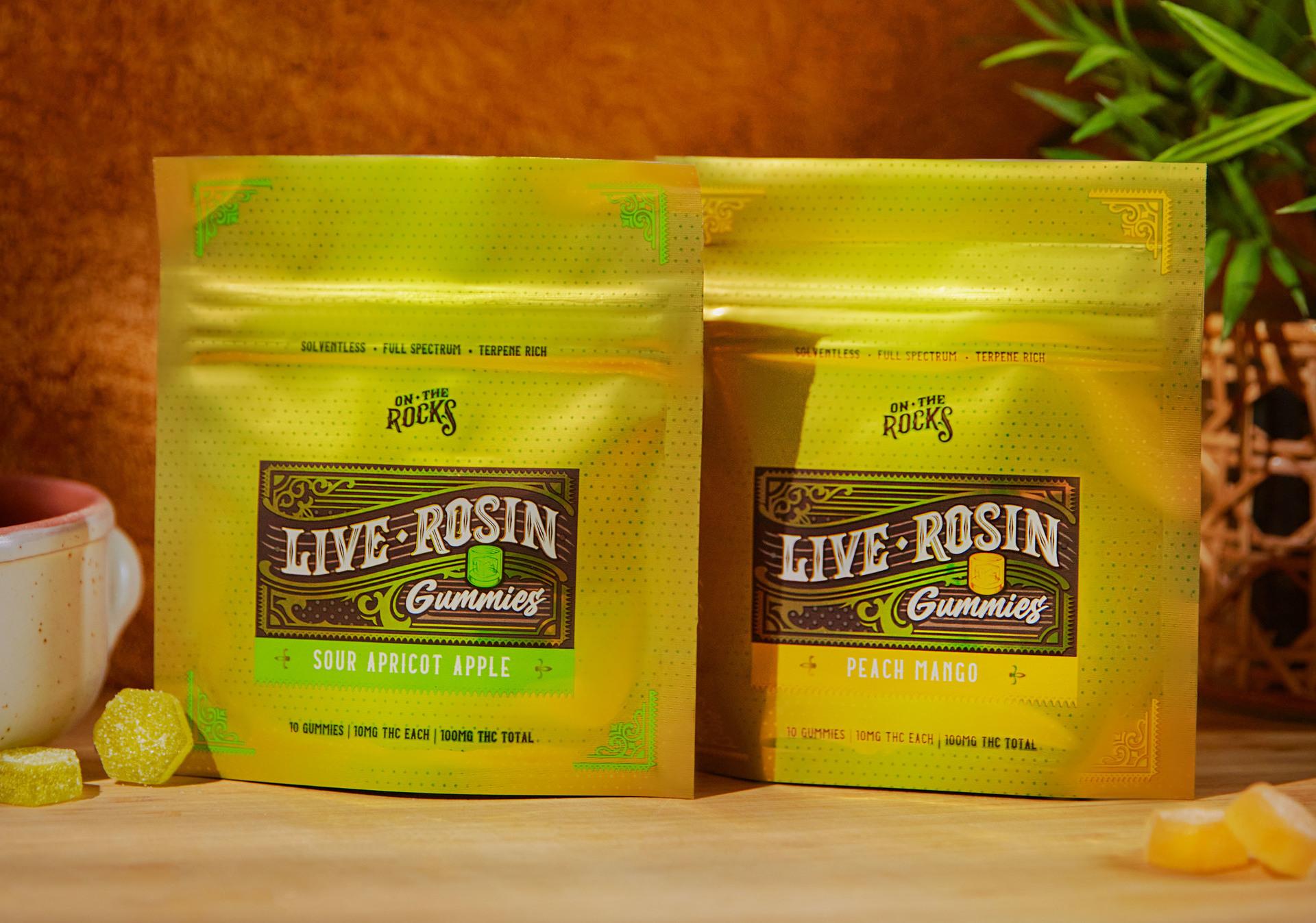 On The Rocks Live Rosin Edibles | Solventless Soft Chews