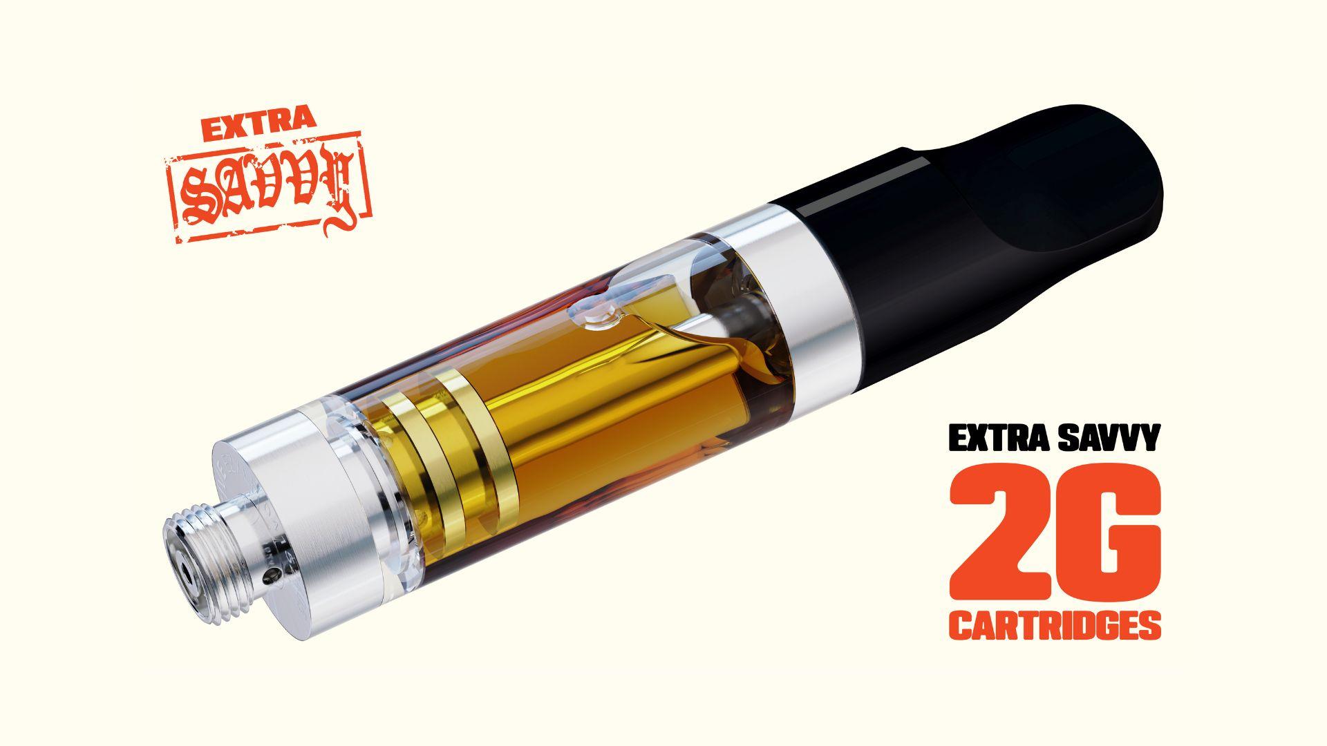 Extra Savvy Vapes | 2G Carts | 2G Marijuana Carts