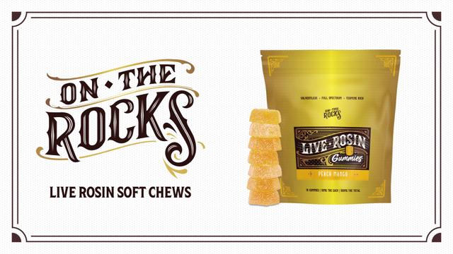 On The Rocks Live Rosin Edibles | Solventless Soft Chews